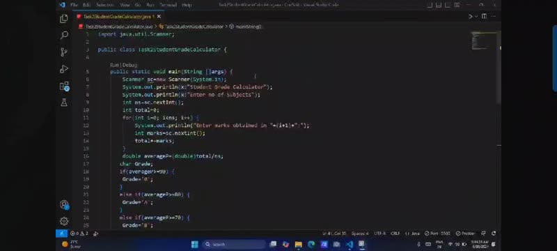 Gayatri Mankar on LinkedIn: #codsoft #intership #java Gayatri Mankar on LinkedIn: #codsoft #intership #java