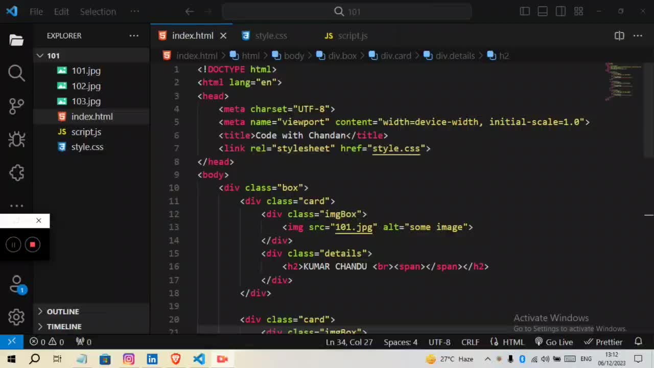 Chandan Kumar on LinkedIn: #html #css Chandan Kumar on LinkedIn: #html #css