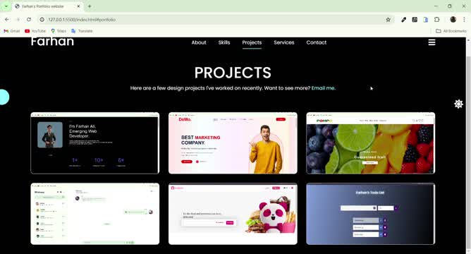 Farhan Ali on LinkedIn: #webdevelopment #portfolio #html #css #bootstrap Farhan Ali on LinkedIn: #webdevelopment #portfolio #html #css #bootstrap