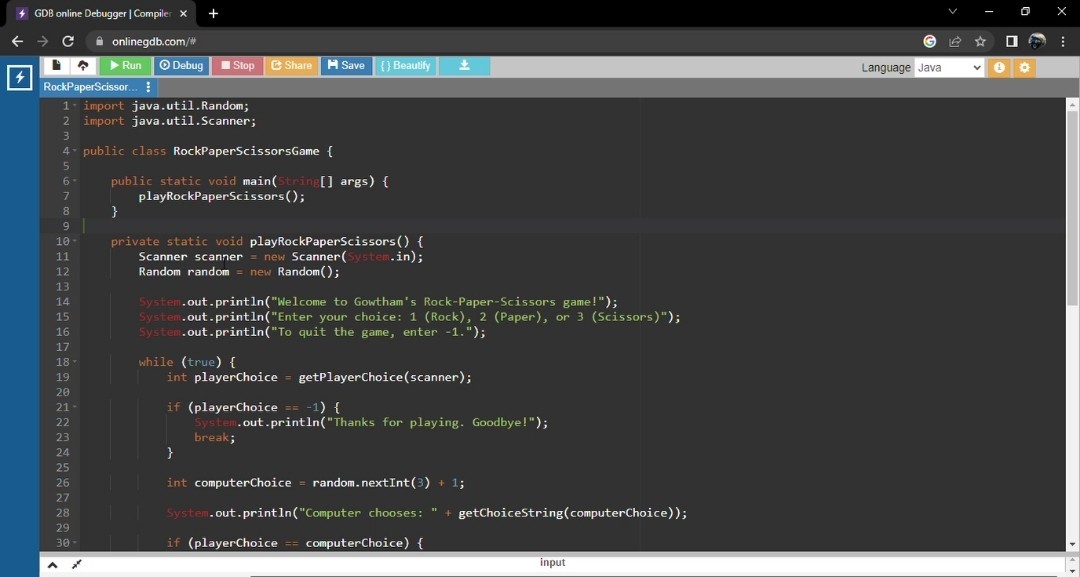 Gowtham Sasi.P on LinkedIn: #task4 #internpe #internship #javaprogramming Gowtham Sasi.P on LinkedIn: #task4 #internpe #internship #javaprogramming
