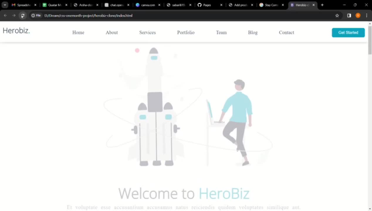 Sabari Nathan M on LinkedIn: #webdev #html #css #herobizclone #frontend ... Sabari Nathan M on LinkedIn: #webdev #html #css #herobizclone #frontend ...