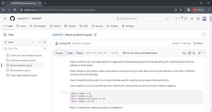 Sujitha Selvaraj on LinkedIn: #datascience #internshipexploration # ... Sujitha Selvaraj on LinkedIn: #datascience #internshipexploration # ...