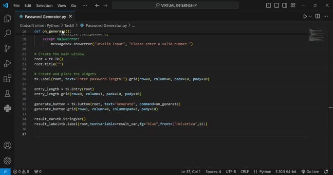 π»πΌπΌππβπΈ . on LinkedIn: #python #cybersecurity #passwordgenerator # ... π»πΌπΌππβπΈ . on LinkedIn: #python #cybersecurity #passwordgenerator # ...