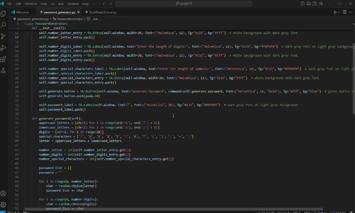 Om Tiwari on LinkedIn: #codsoft #internship #python #password_generator Om Tiwari on LinkedIn: #codsoft #internship #python #password_generator