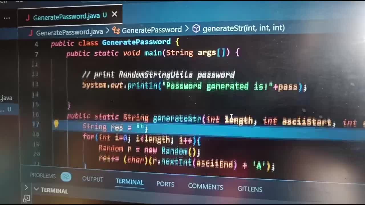 Chhavi Tiwari on LinkedIn: #java #passwordgenerator #coding # ... Chhavi Tiwari on LinkedIn: #java #passwordgenerator #coding # ...