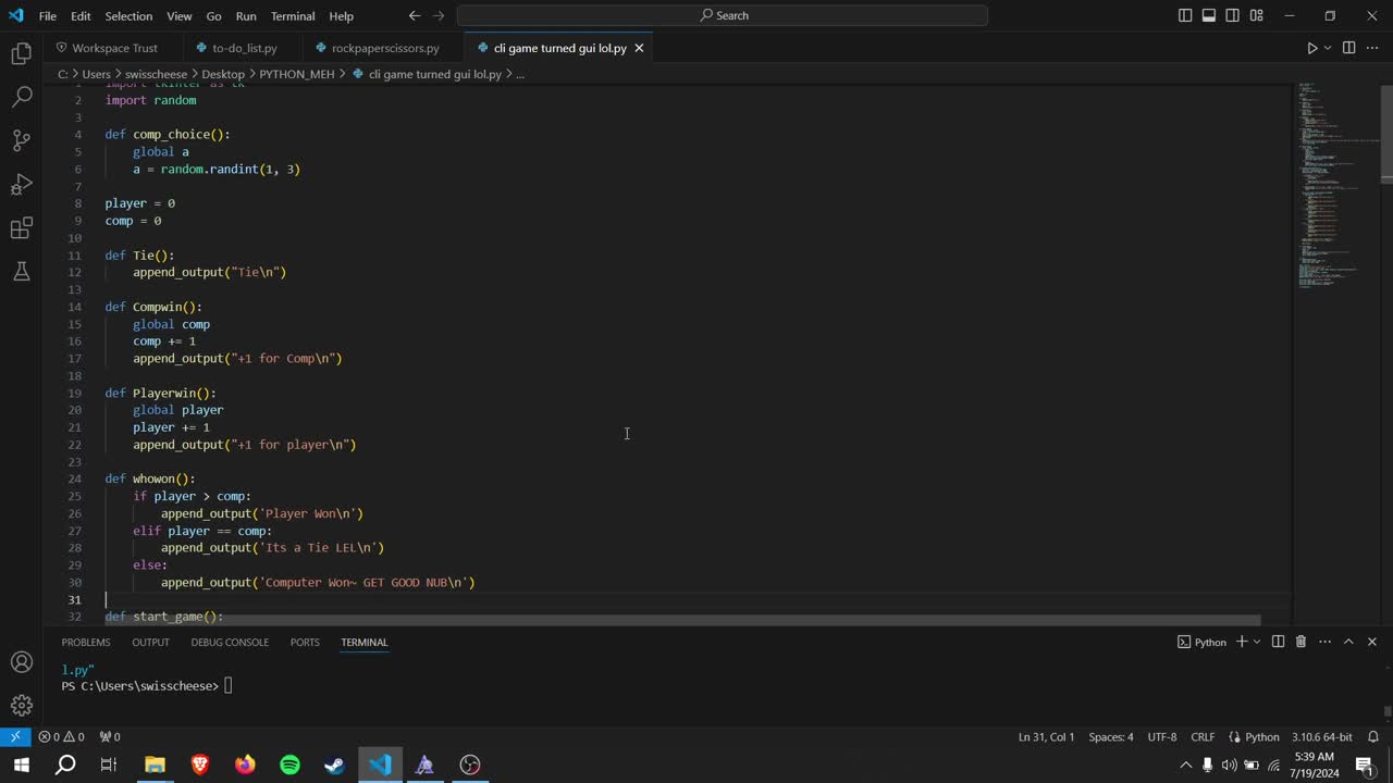 Yash Vardhan Sharma on LinkedIn: #python #coding #gamedevelopment # ... Yash Vardhan Sharma on LinkedIn: #python #coding #gamedevelopment # ...