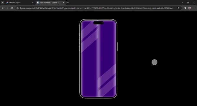 🚪🎨 A mesmerizing door opening animation by Figma! | Subashree K S ... 🚪🎨 A mesmerizing door opening animation by Figma! | Subashree K S ...