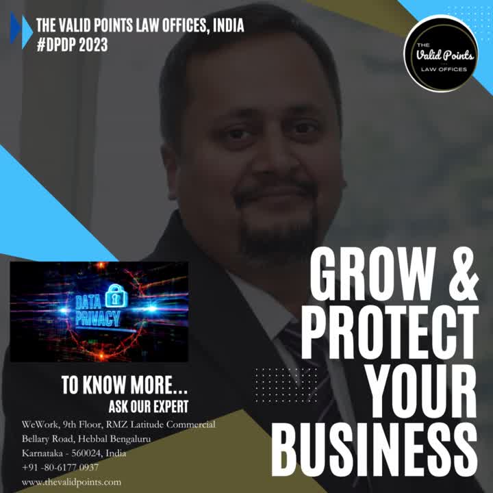 The Valid Points Law Offices, India on LinkedIn: DPDP Act 2023: Duties ... The Valid Points Law Offices, India on LinkedIn: DPDP Act 2023: Duties ...