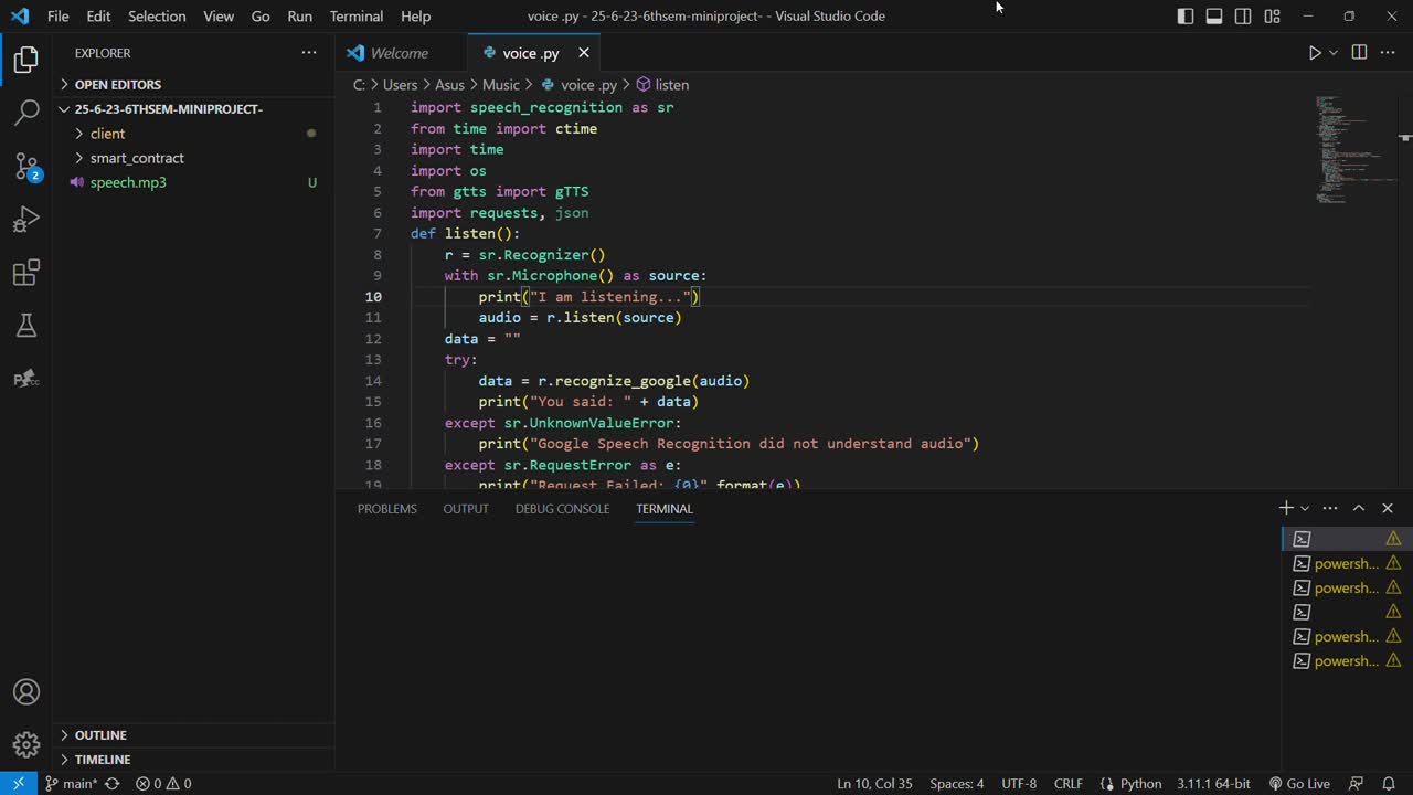 Bodireddy Supriya on LinkedIn: #codeclause #python #pythonprogramming # ... Bodireddy Supriya on LinkedIn: #codeclause #python #pythonprogramming # ...
