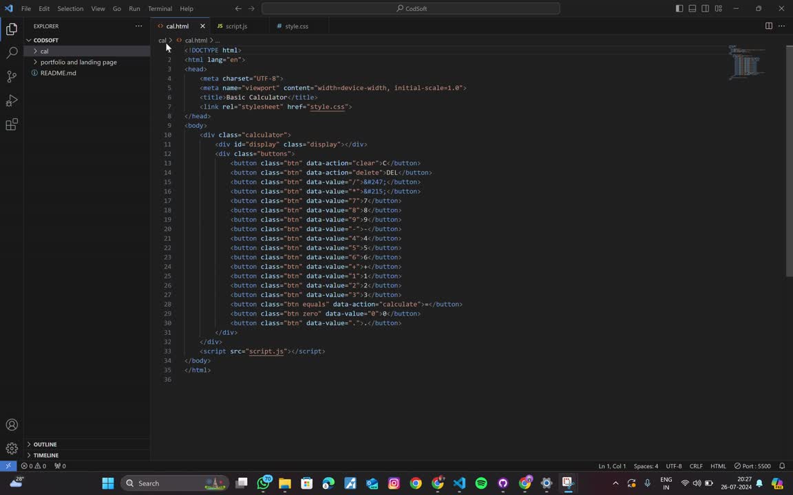 Swayam Pagare on LinkedIn: #codsoft #webdevelopment #html #css # ... Swayam Pagare on LinkedIn: #codsoft #webdevelopment #html #css # ...
