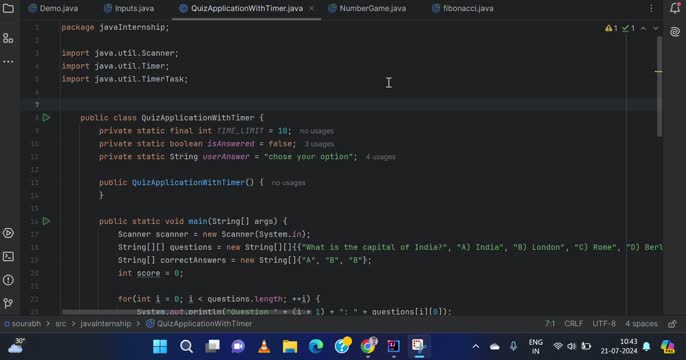 Sourabh Kumar on LinkedIn: #task4 #javaprogramming #internship #codsoft Sourabh Kumar on LinkedIn: #task4 #javaprogramming #internship #codsoft