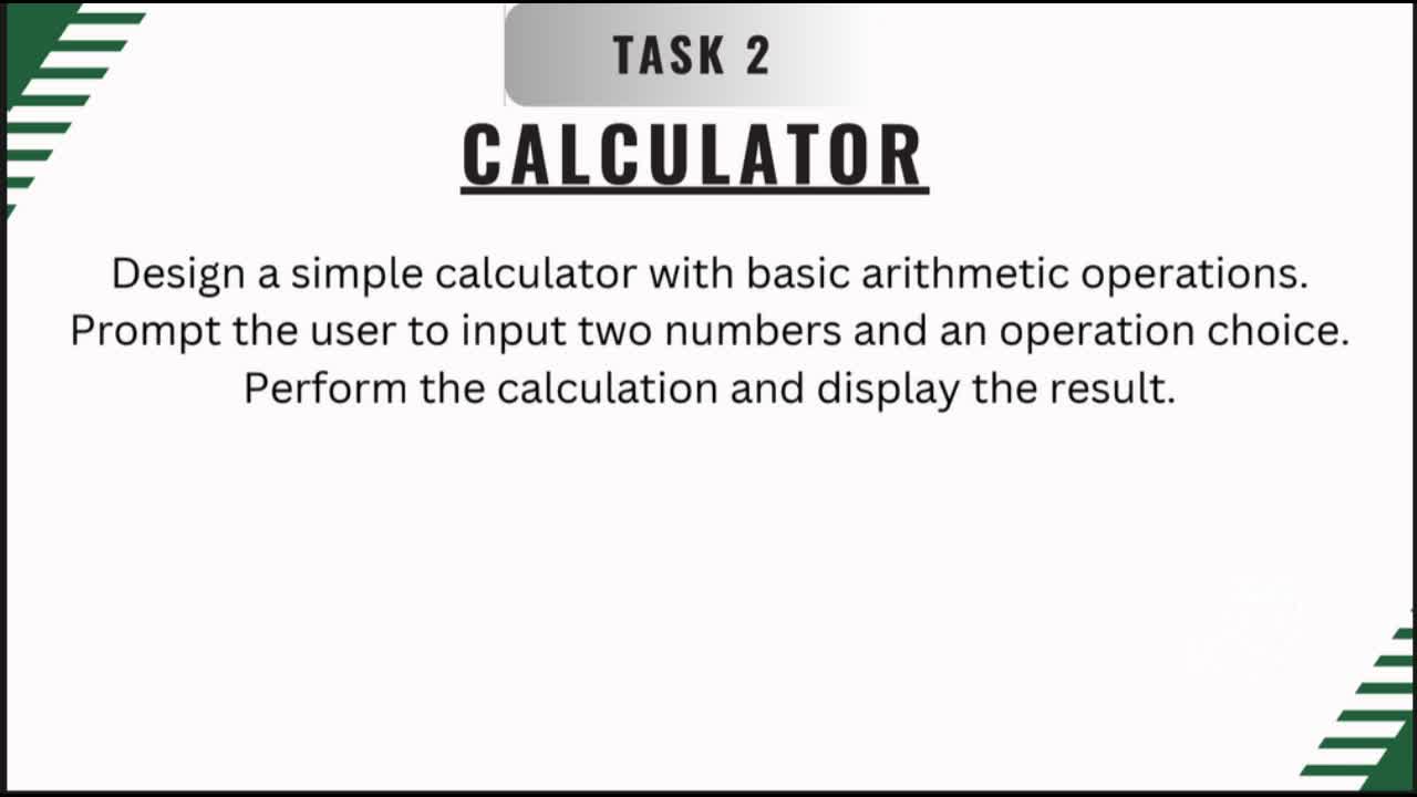 Ayush Verma on LinkedIn: #task2 #python #random #calculator #cli Ayush Verma on LinkedIn: #task2 #python #random #calculator #cli