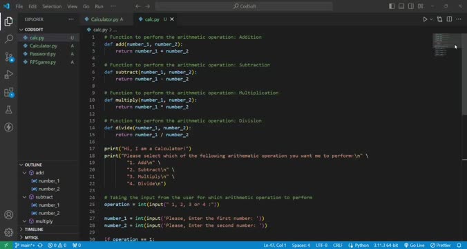 VAKTAVYA SHEEL PANDEY on LinkedIn: #python #programming #codsoft # ... VAKTAVYA SHEEL PANDEY on LinkedIn: #python #programming #codsoft # ...
