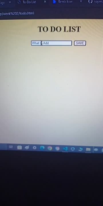 Kayenath Fathima on LinkedIn: A simple to-do list web page using html ... Kayenath Fathima on LinkedIn: A simple to-do list web page using html ...