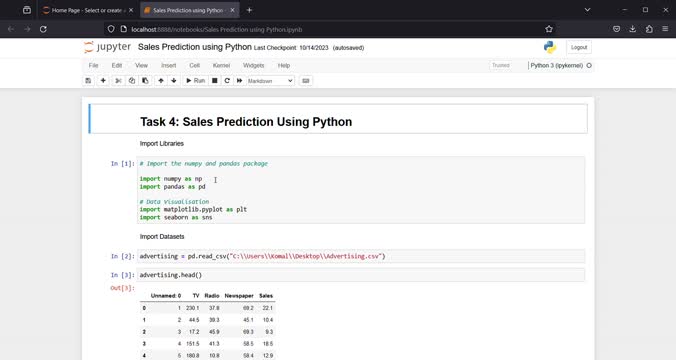 Komal Gulhane on LinkedIn: #datascience #python #codsoft # ... Komal Gulhane on LinkedIn: #datascience #python #codsoft # ...