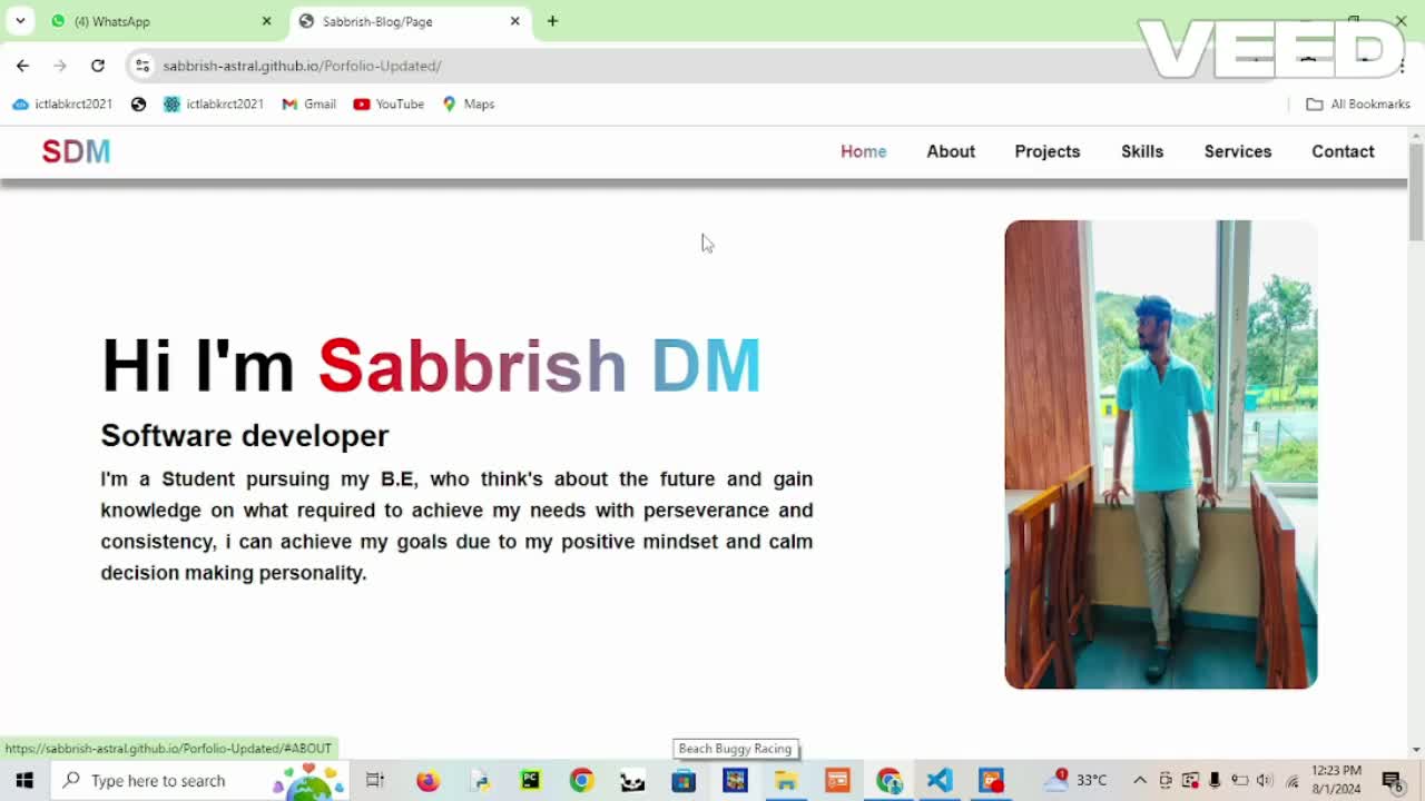 Sabbrish D M on LinkedIn: #portfolio #updatedversion #consistency # ... Sabbrish D M on LinkedIn: #portfolio #updatedversion #consistency # ...