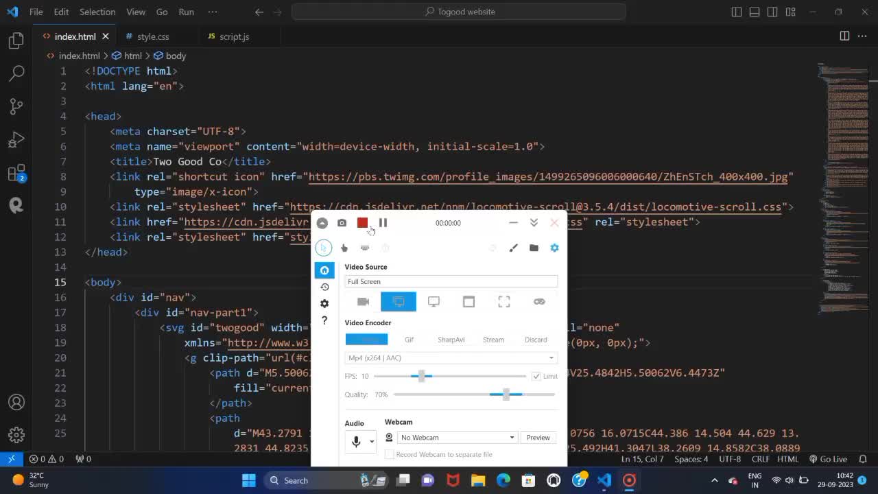 Vaibhav Vishal on LinkedIn: #gsap #javascript #html #css #coding Vaibhav Vishal on LinkedIn: #gsap #javascript #html #css #coding