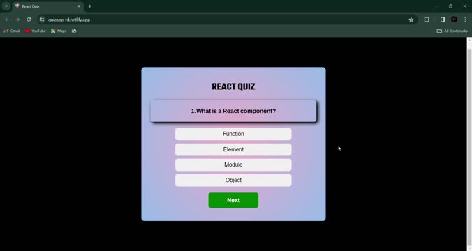 Rahul Dileep on LinkedIn: #reactjs #quizwebsite #learninginprogress Rahul Dileep on LinkedIn: #reactjs #quizwebsite #learninginprogress