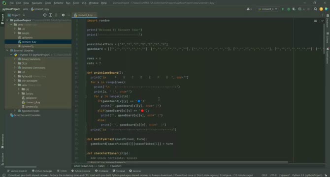 Shelbin Tom Saju on LinkedIn: #pythonprogramming #connectfour # ... Shelbin Tom Saju on LinkedIn: #pythonprogramming #connectfour # ...