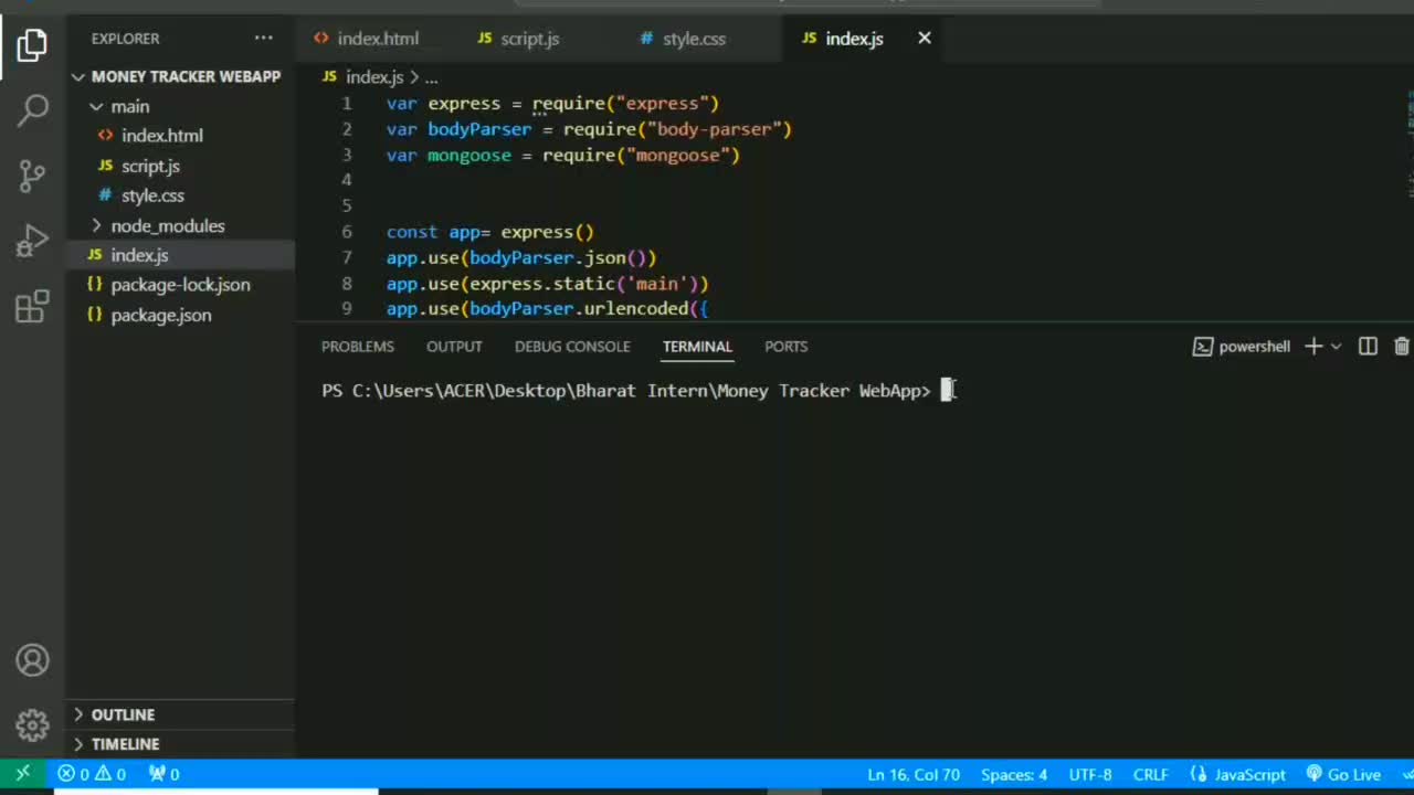 praveen kumar on LinkedIn: #moneytrackerapp #webdevelopment #nodejs # ... praveen kumar on LinkedIn: #moneytrackerapp #webdevelopment #nodejs # ...