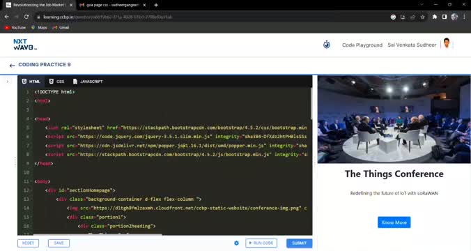Sai Venkata Sudheer on LinkedIn: #day9 #30daysofcodechallenge #nxtwave ... Sai Venkata Sudheer on LinkedIn: #day9 #30daysofcodechallenge #nxtwave ...