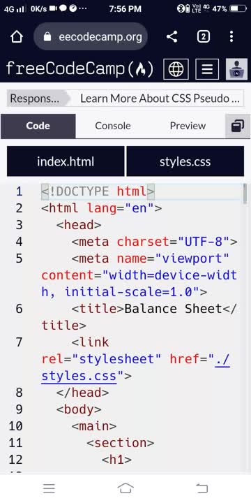 Abinaya Selvaraj on LinkedIn: #freecodecamp #html #css Abinaya Selvaraj on LinkedIn: #freecodecamp #html #css