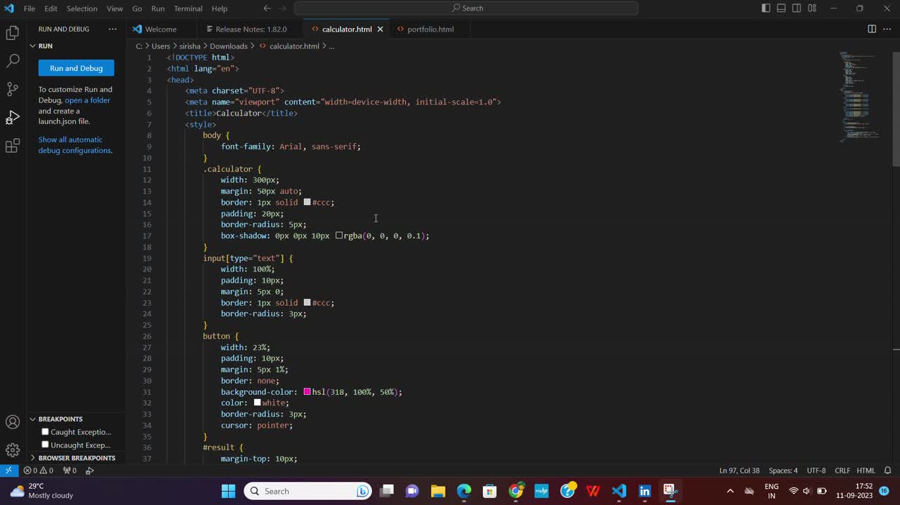 Anusha Gounipalli on LinkedIn: #codsoft #webdevelopment #intern Anusha Gounipalli on LinkedIn: #codsoft #webdevelopment #intern