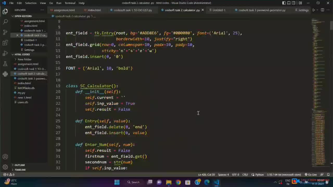 Abhay Lodhi on LinkedIn: python programming task 2 Calculator CodSoft Abhay Lodhi on LinkedIn: python programming task 2 Calculator CodSoft