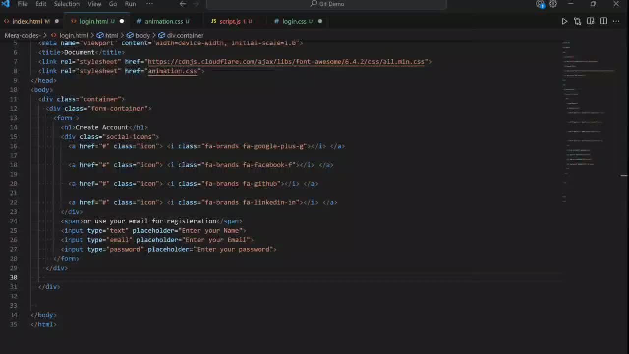 Ashutosh Kumar on LinkedIn: modern login page create with html and css code Ashutosh Kumar on LinkedIn: modern login page create with html and css code