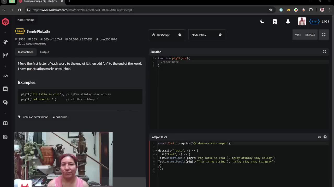 Jolene Kearse on LinkedIn: Here's another @codewars... Figuring out why ... Jolene Kearse on LinkedIn: Here's another @codewars... Figuring out why ...