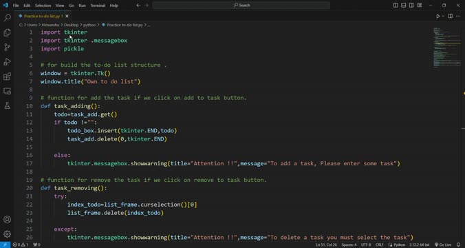 PRANAV HIMANSHU on LinkedIn: #codsoft #internship #to_do_list #python PRANAV HIMANSHU on LinkedIn: #codsoft #internship #to_do_list #python