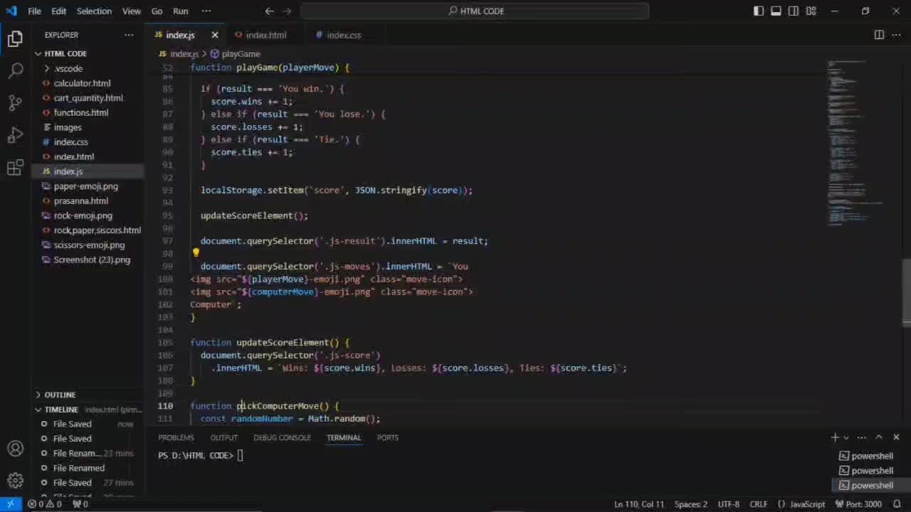 PRASANNA D on LinkedIn: #webdevelopment #coding #javascript #html #css ... PRASANNA D on LinkedIn: #webdevelopment #coding #javascript #html #css ...