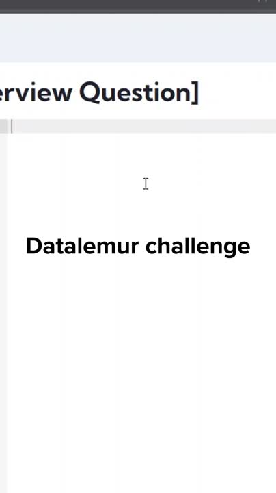 Carlos Estrada on LinkedIn: #sql #datalemur #tutorial Carlos Estrada on LinkedIn: #sql #datalemur #tutorial