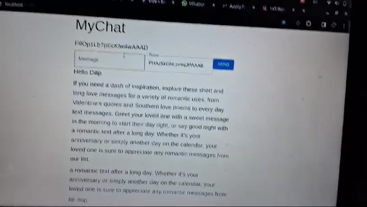 Dilip Kumar on LinkedIn: #chat #with #vite #nodejs #socket #io #io # ... Dilip Kumar on LinkedIn: #chat #with #vite #nodejs #socket #io #io # ...