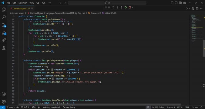 HARINI S on LinkedIn: #internship #java #coding #internpe # ... HARINI S on LinkedIn: #internship #java #coding #internpe # ...