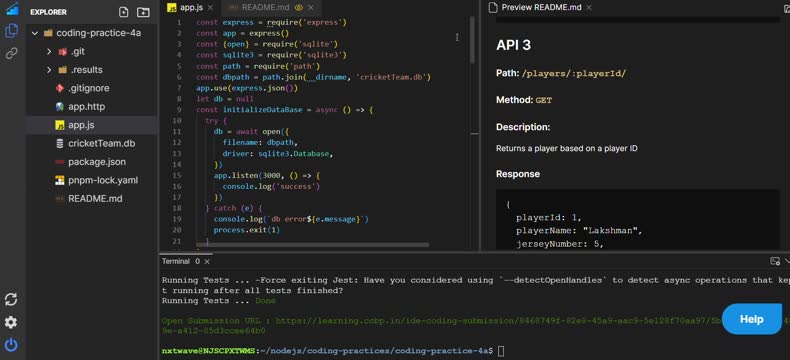 Shyamala Ajay Kumar on LinkedIn: #day116 #nodejs #ccbp #nodejs # ... Shyamala Ajay Kumar on LinkedIn: #day116 #nodejs #ccbp #nodejs # ...