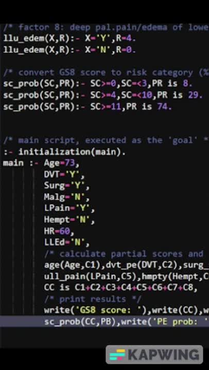 Apnea Coding on LinkedIn: #coding_fridays #prolog #declarative #apneacoding Apnea Coding on LinkedIn: #coding_fridays #prolog #declarative #apneacoding