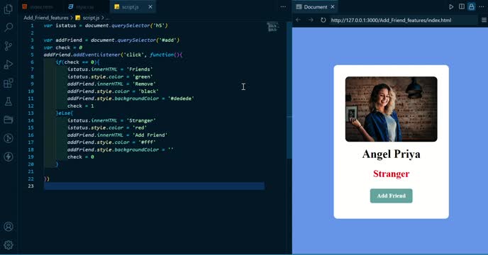 Randhir Ray on LinkedIn: #learning #javascript #dommanipulation # ... Randhir Ray on LinkedIn: #learning #javascript #dommanipulation # ...