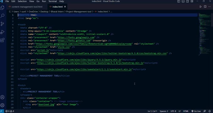 Sunil Kumar on LinkedIn: #connections #share #task2 #fullstackdevelopment Sunil Kumar on LinkedIn: #connections #share #task2 #fullstackdevelopment