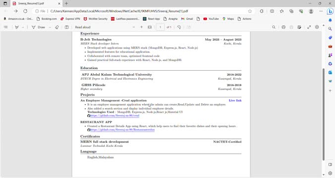Sreeraj M on LinkedIn: #javascriptdeveloper #reactdeveloper # ... Sreeraj M on LinkedIn: #javascriptdeveloper #reactdeveloper # ...