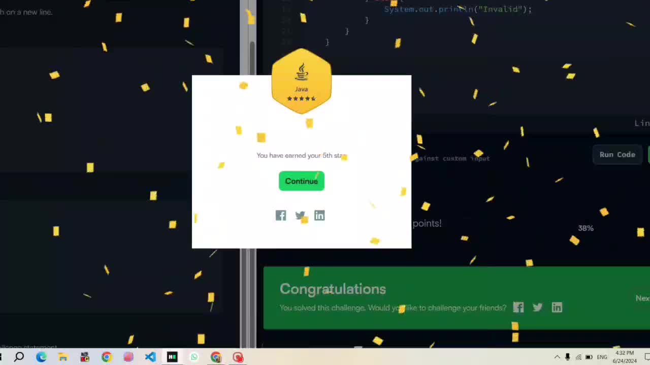 SURAJ KUMAR MEHTA on LinkedIn: #java #hackerrank #achievement #coding # ... SURAJ KUMAR MEHTA on LinkedIn: #java #hackerrank #achievement #coding # ...