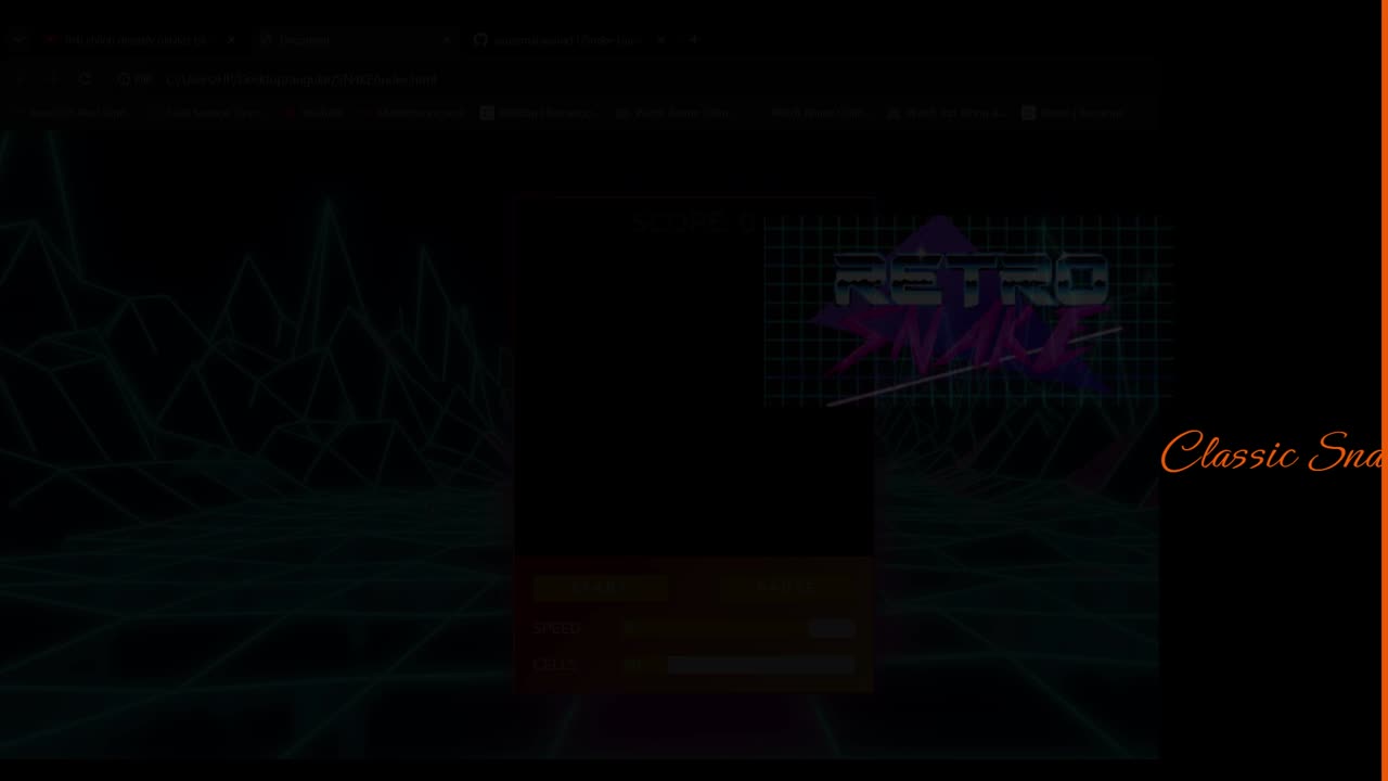 Created a simple Snake Game with HTML, CSS, and JavaScript | SAGAR ... Created a simple Snake Game with HTML, CSS, and JavaScript | SAGAR ...