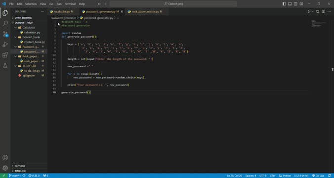 Moubani Shee on LinkedIn: #python #internship #codsoft Moubani Shee on LinkedIn: #python #internship #codsoft