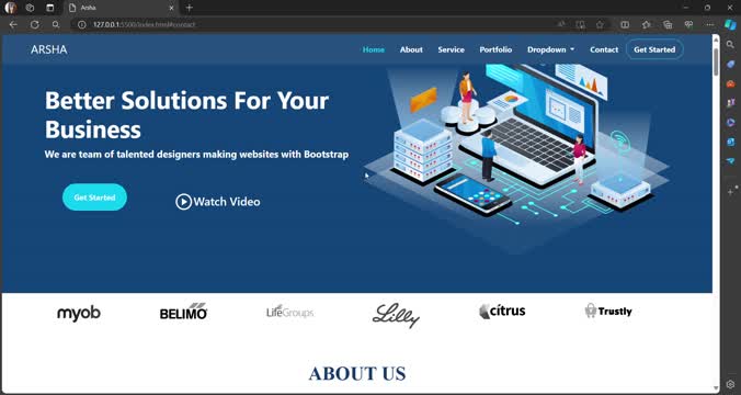 Tannu S. on LinkedIn: responsive web page using HTML5 , CSS, Bootstrap Tannu S. on LinkedIn: responsive web page using HTML5 , CSS, Bootstrap