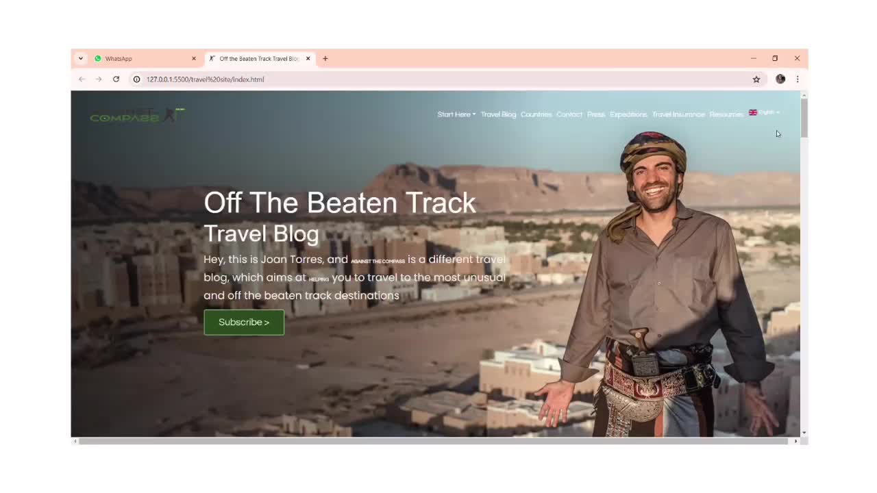 Fathima Shahana on LinkedIn: #travelwebsite #bootstrap #html #css # ... Fathima Shahana on LinkedIn: #travelwebsite #bootstrap #html #css # ...