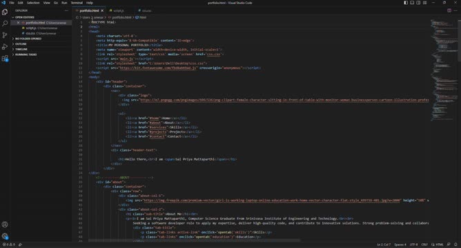 Sai Priya Mattaparthi on LinkedIn: #html #css #javascript #codealpha # ... Sai Priya Mattaparthi on LinkedIn: #html #css #javascript #codealpha # ...