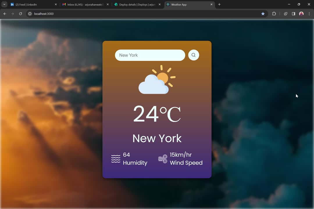 Arjun Hanwate on LinkedIn: #reactjs #webdev #project #internship Arjun Hanwate on LinkedIn: #reactjs #webdev #project #internship