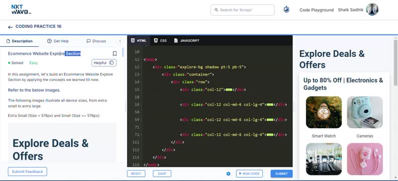 Sadhik Basha Shaik on LinkedIn: #day25 #html #css #bootstrap #ccbp # ... Sadhik Basha Shaik on LinkedIn: #day25 #html #css #bootstrap #ccbp # ...