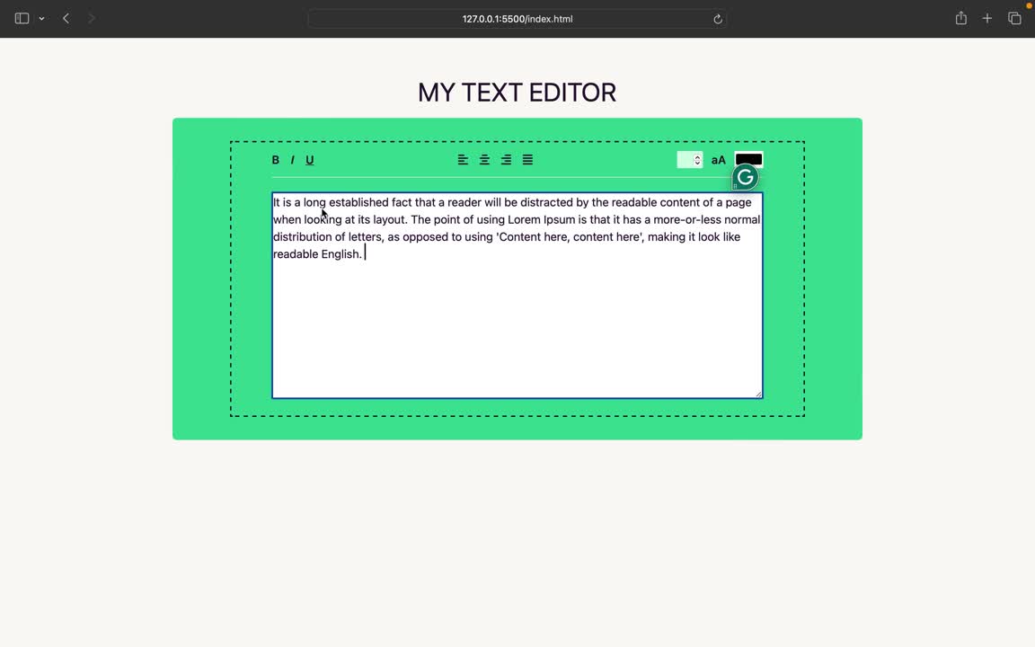 Istiak Javed on LinkedIn: #texteditor #javascript #html #css # ... Istiak Javed on LinkedIn: #texteditor #javascript #html #css # ...