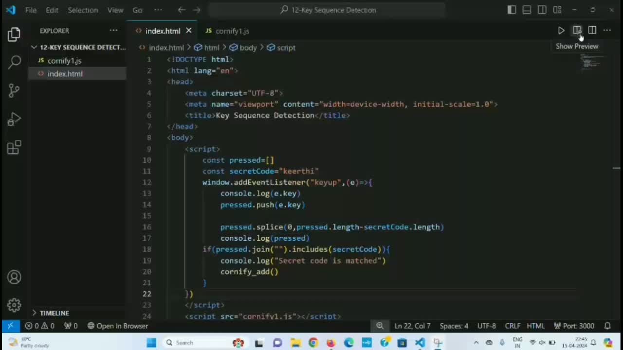 Day 12 Challenge: Key Sequence Detection | Aare Keerthi posted on the ... Day 12 Challenge: Key Sequence Detection | Aare Keerthi posted on the ...
